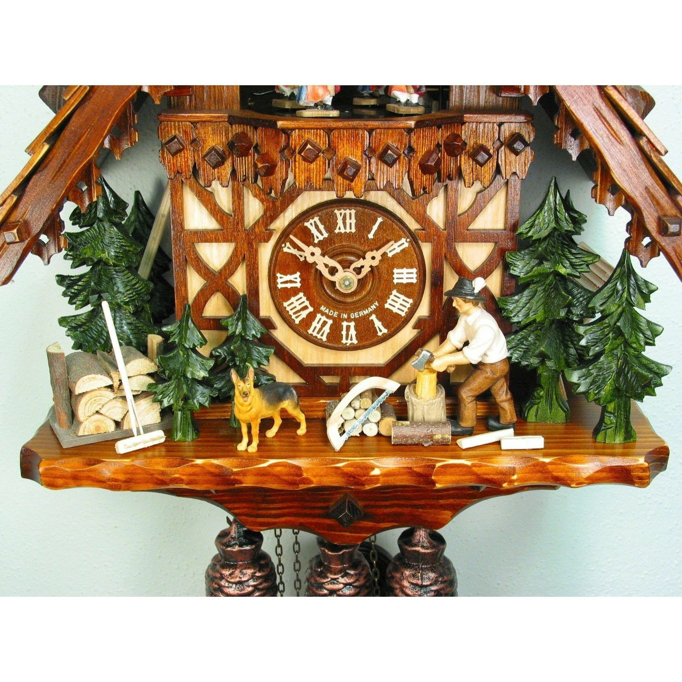 August Schwer Chalet-Style Cuckoo Clock - 5.0750.01.P - Made in German ...