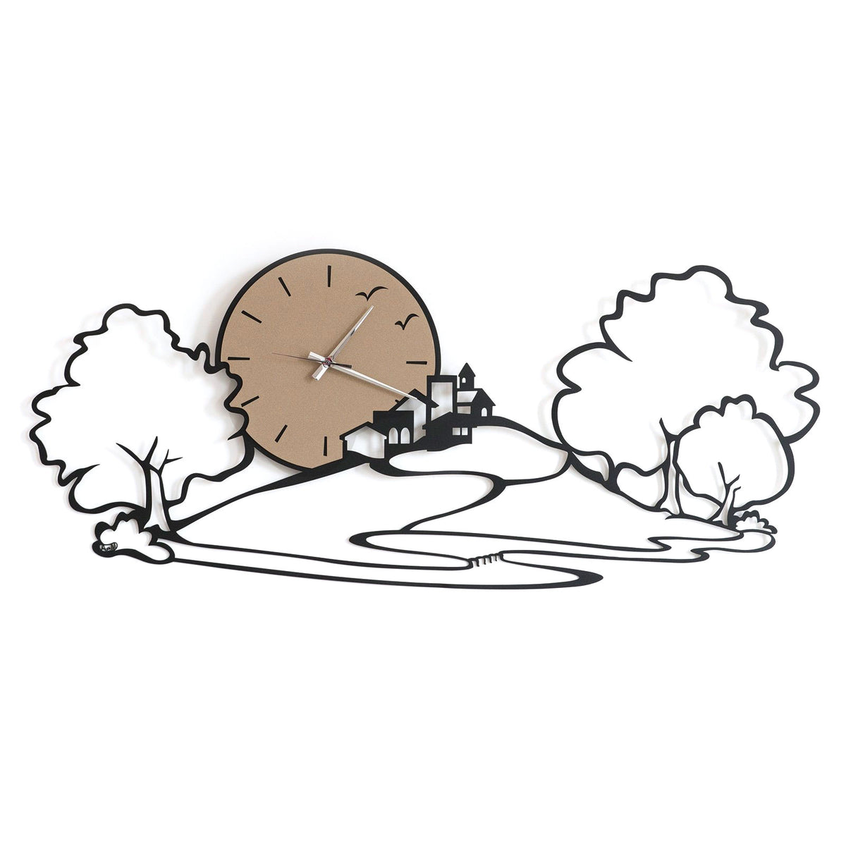 Arti e Mestieri Paesaggio Wall Clock - Made in Italy | Time For a Clock ...