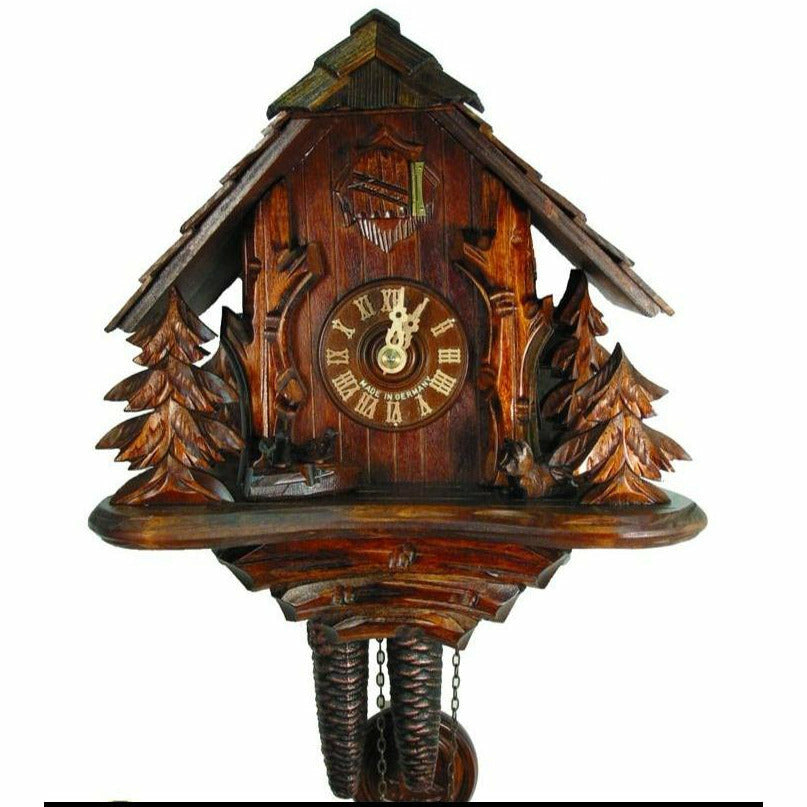 August Schwer Chalet-Style Cuckoo Clock 1.0317.01.P Made in Germany ...