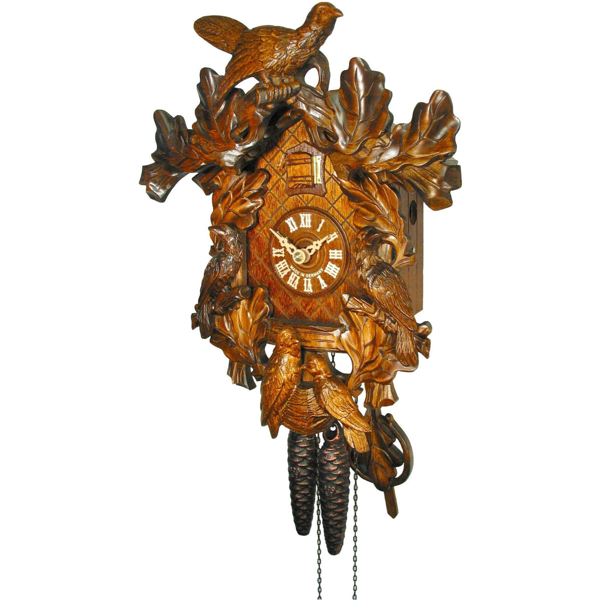 August Schwer Chalet-Style Cuckoo Clock 1.5046.01.P Made in Germany ...
