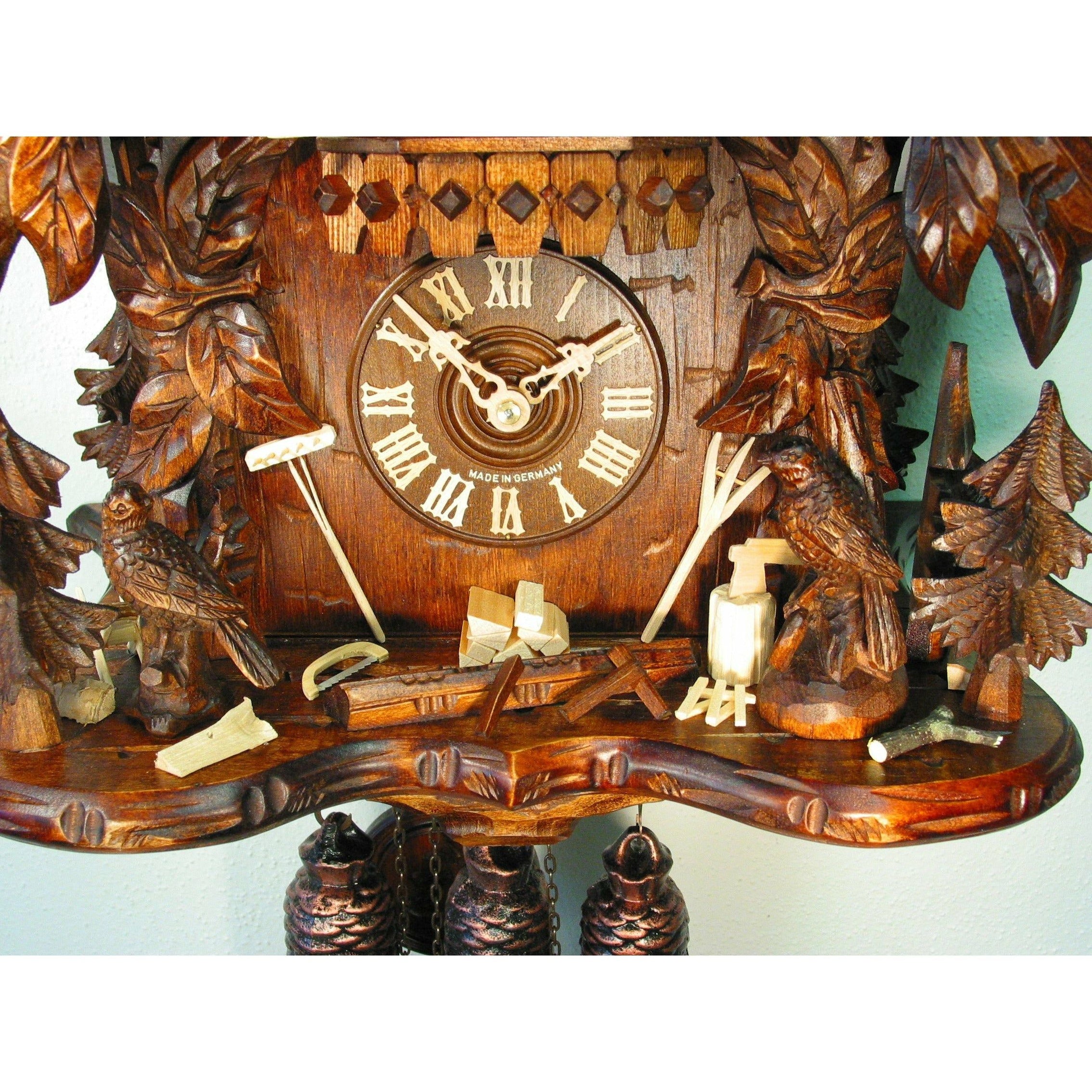 August Schwer Chalet-Style Cuckoo Clock 5.0472.01.P Made in Germany ...