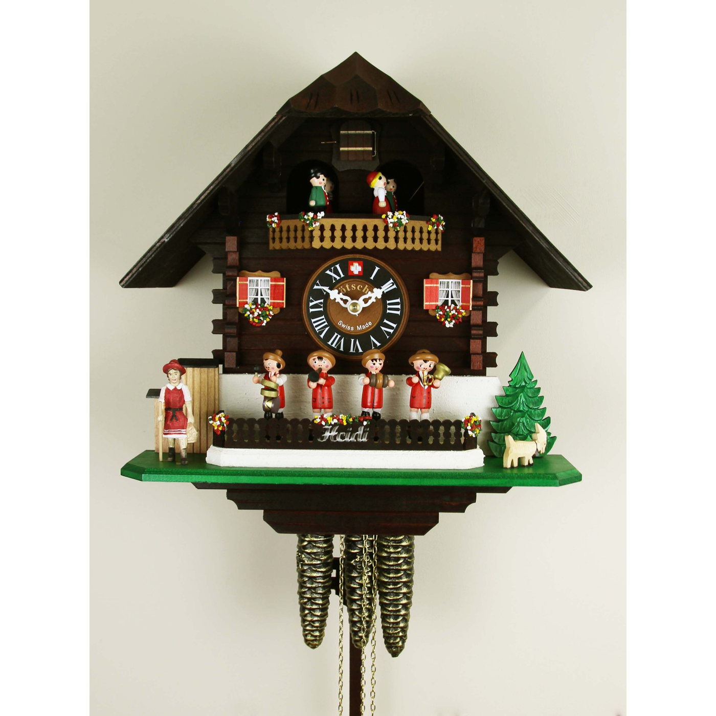 Loetscher - Heidi & the Musicians - One Day Swiss Cuckoo Clock - Made ...