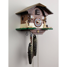 Loetscher - The Ski Chalet Swiss Cuckoo Clock - Made in Switzerland ...