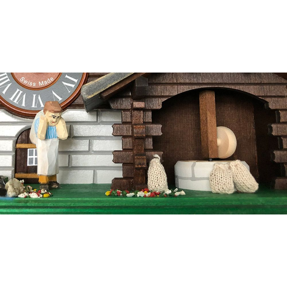 Loetscher - The Miller’s Chalet Swiss Cuckoo Clock - Made in Switzerla ...