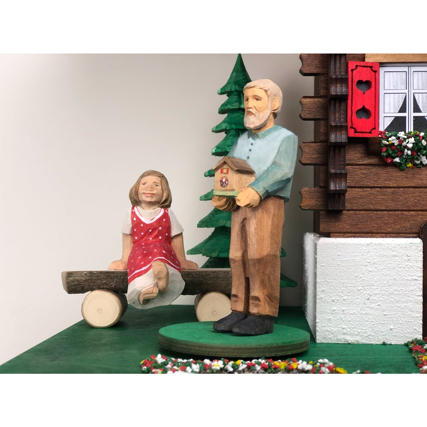 The First Loetscher Clock Maker’s Chalet Swiss Cuckoo Clock - Made in ...