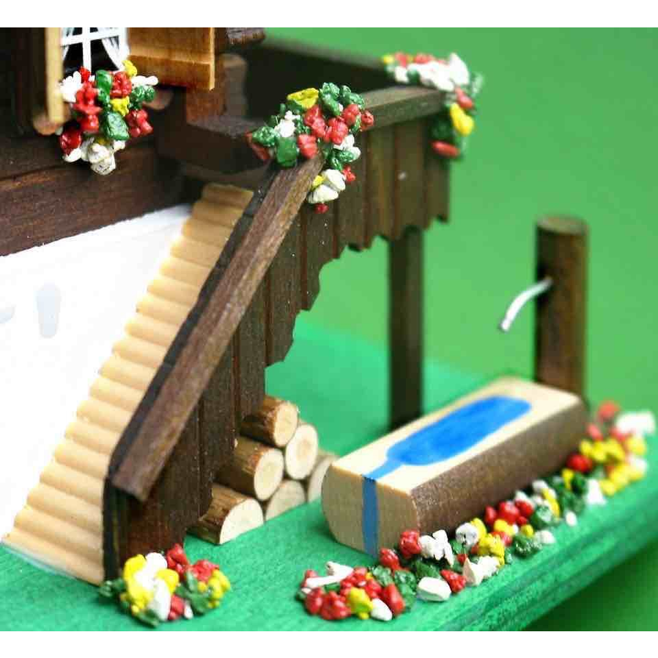 Loetscher - Classic Brienz Chalet Swiss Cuckoo Clock - Made in Switzer ...