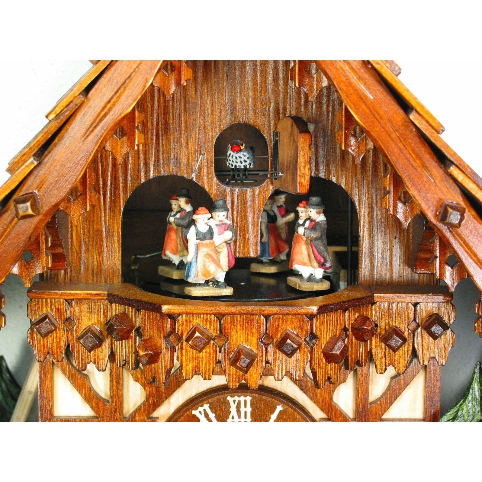 August Schwer Chalet-Style Cuckoo Clock - 5.0750.01.P - Made in German ...