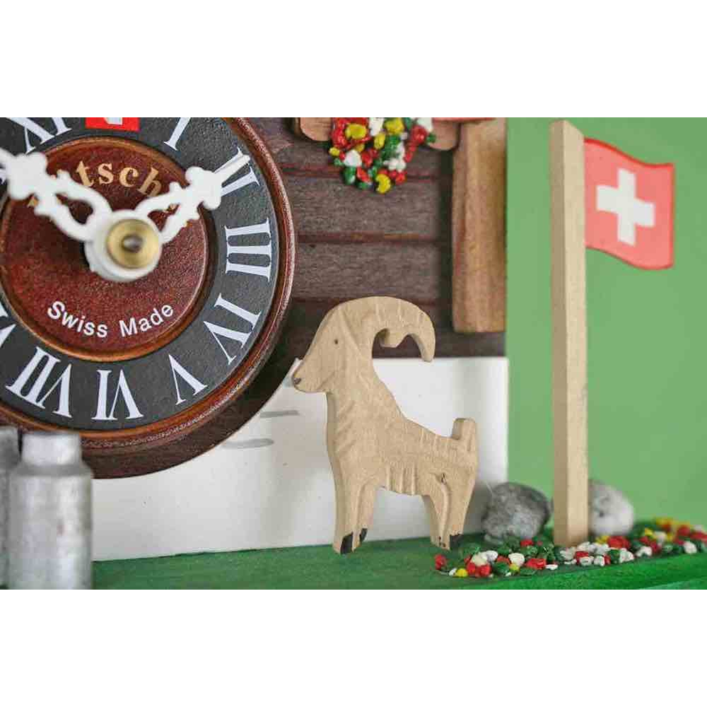 Loetscher - The Seesaw, The Cow And The Ibex Swiss Cuckoo Clock - Made ...