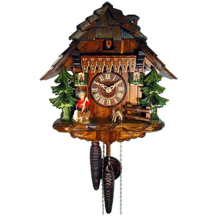 August Schwer Chalet-Style Cuckoo Clock 1.0319.01.C Made in Germany ...