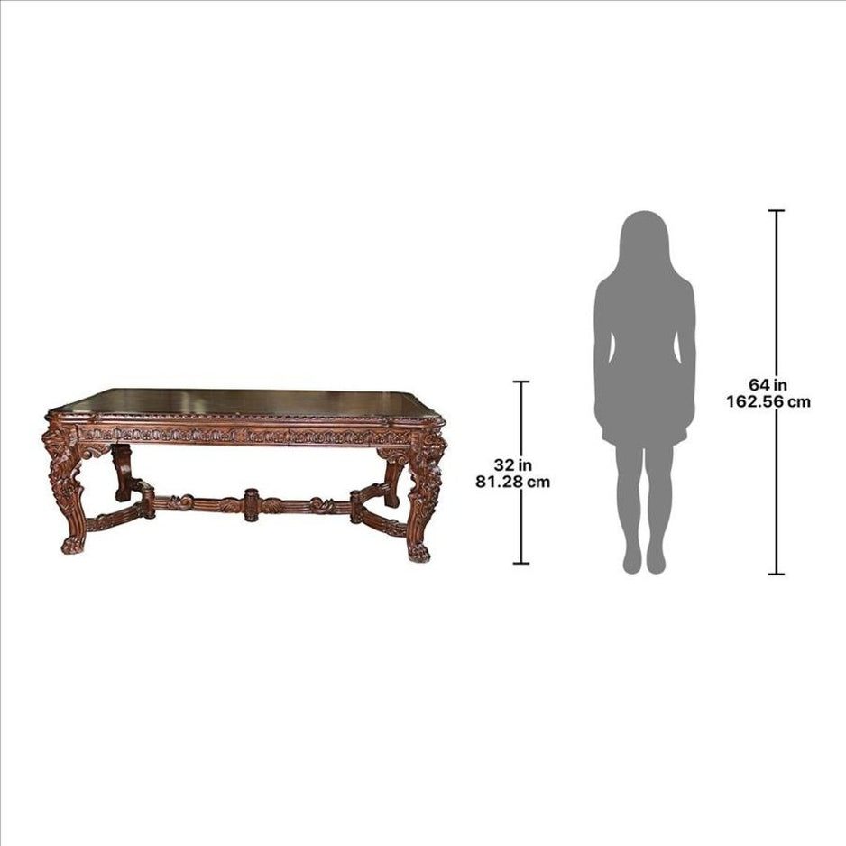 Design Toscano The Lord Raffles Lion Table | Time For a Clock — Time ...