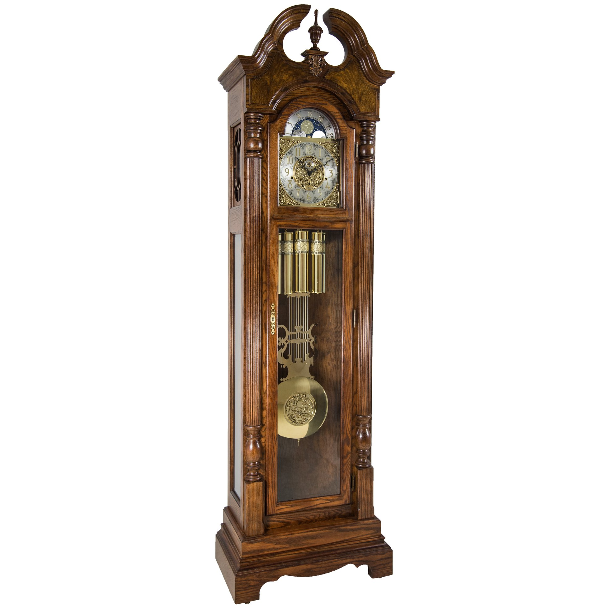 Hermle Blakely 86" Grandfather Clock - Made in U.S — Time for a Clock