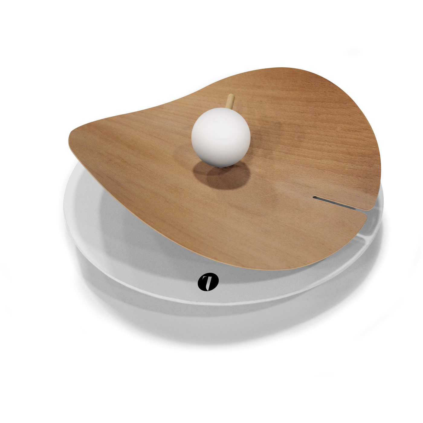 Tothora Glider - Contemporary Table Clock by Josep Vera - Made in Spai ...