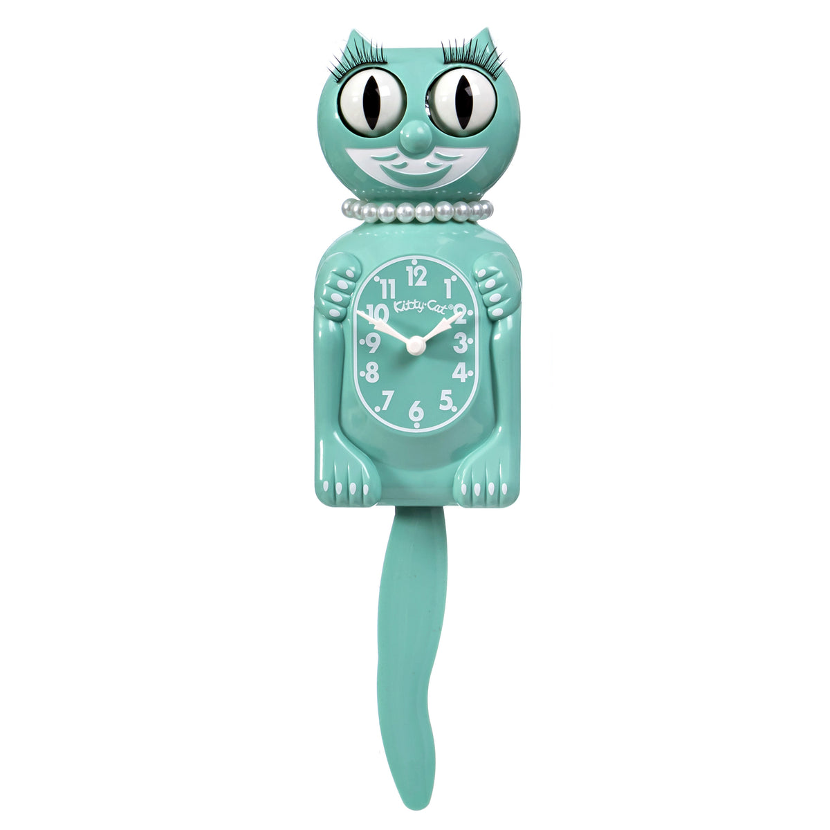 Kitty-Cat Klock Ocean Waves Miss | Time For a Clock — Time for a Clock