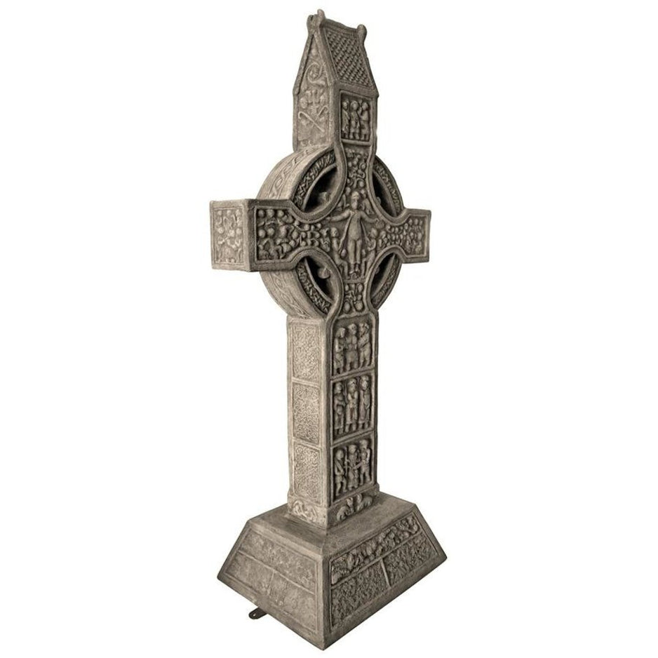 Design Toscano Muiredach High Celtic Cross Statue | Time For a Clock ...