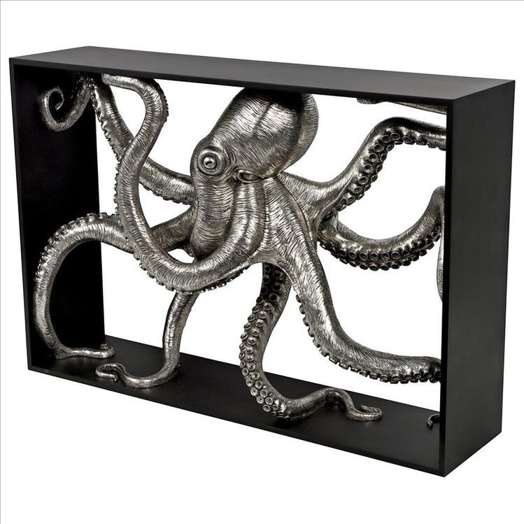 Design Toscano Kraken Octopus Console Table | Time For a Clock — Time ...