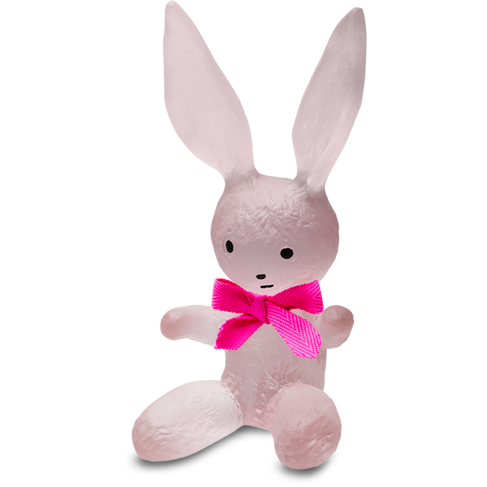 Daum - Crystal Pinpin in Pink by Serge Mansau | Time For a Clock — Time ...