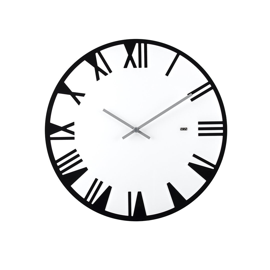 Vesta Roma Large Wall Clock - Made in Italy | Time For a Clock — Time ...