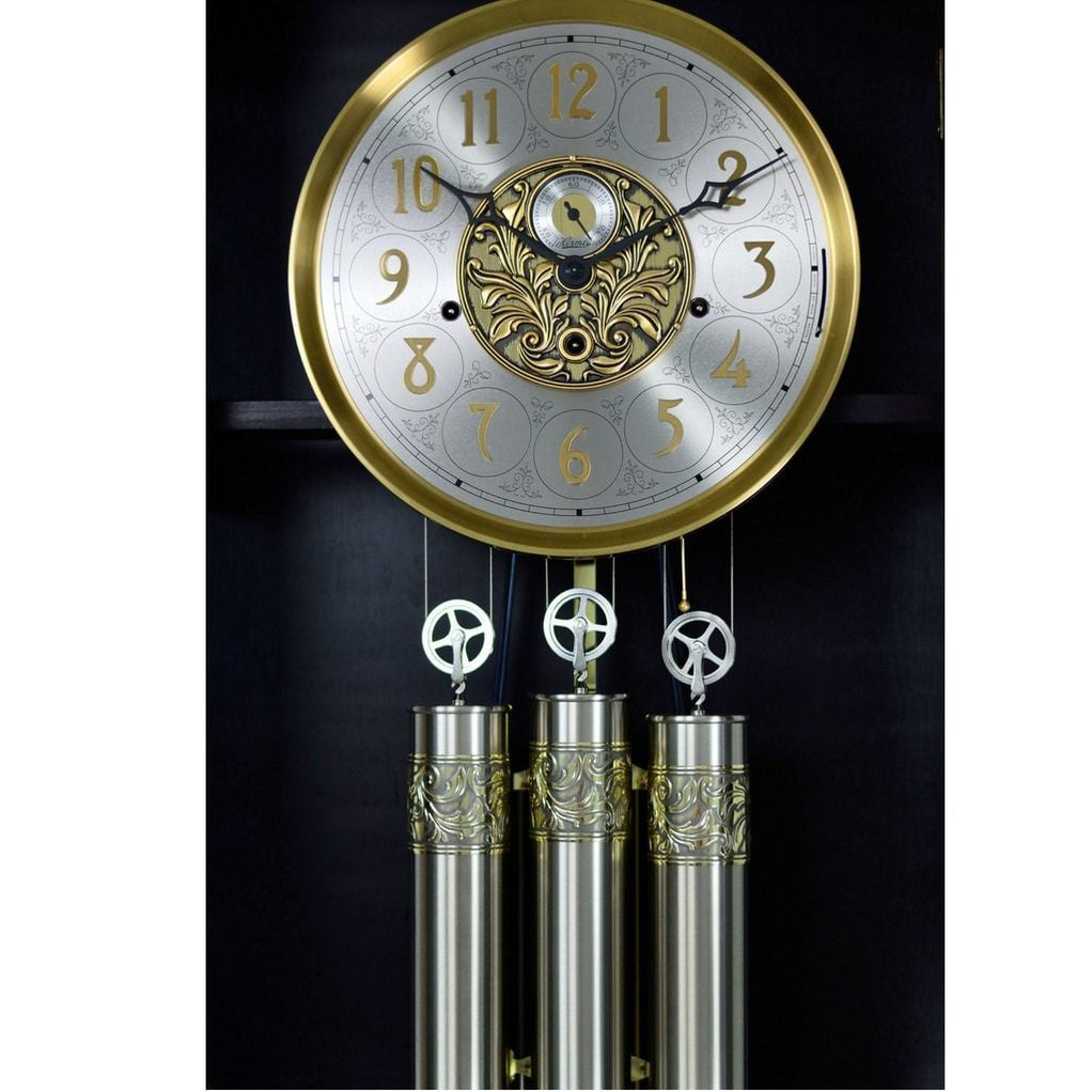 Hermle Nicolette 85" Triple Chime Grandfather Clock - Made in U.S ...