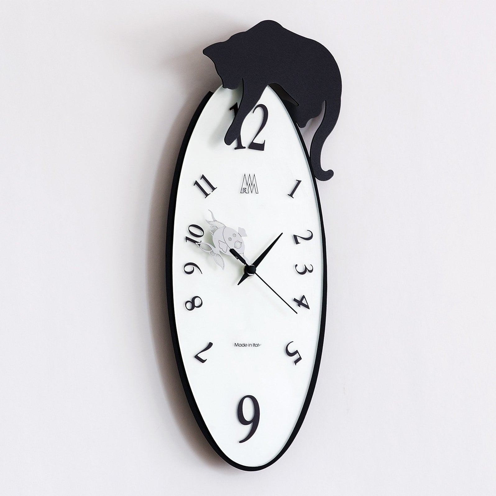 Arti e Mestieri Cute Vertical Tommy Wall Clock | Time For a Clock ...